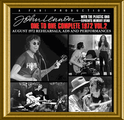 John Lennon (Two Discs) One To One Complete 1972 Vol 2