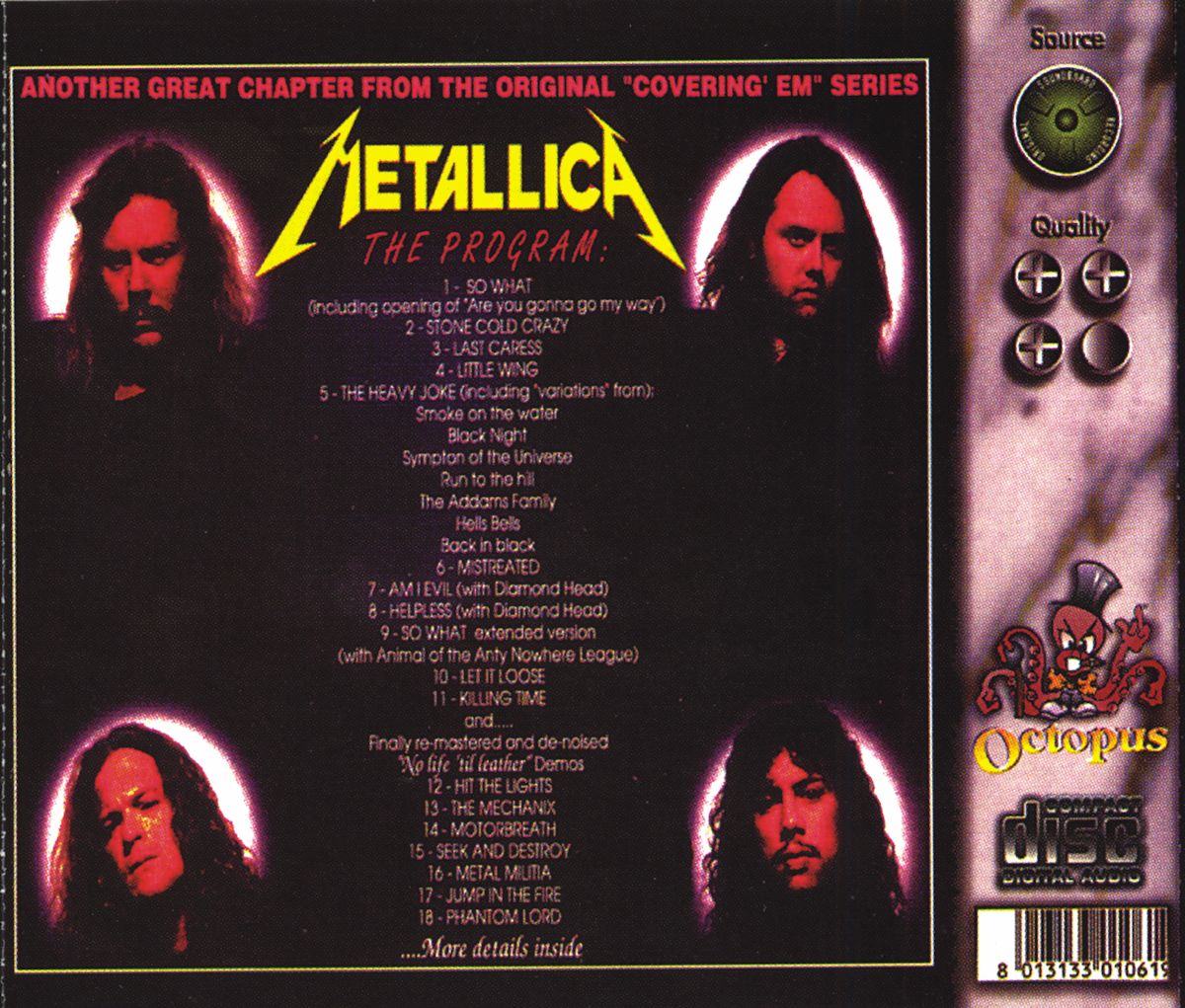 Metallica Cd - Covering Em