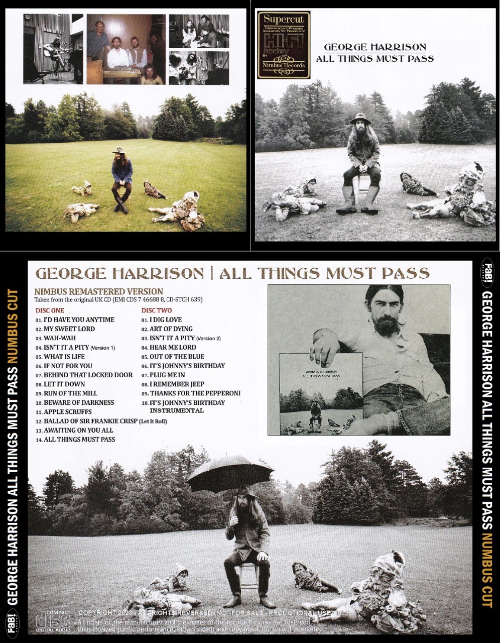 George Harrison All Things Must Pass Album Cover