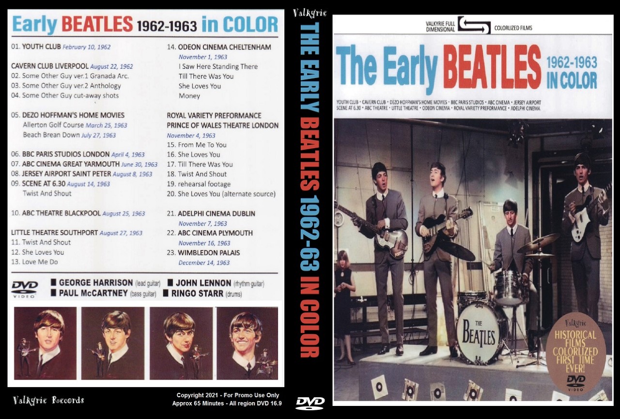 The Beatles 1963 Color