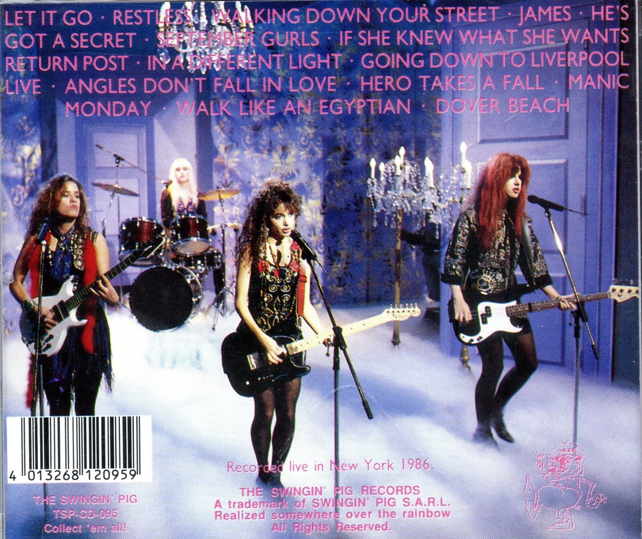 The Bangles Cd - Live