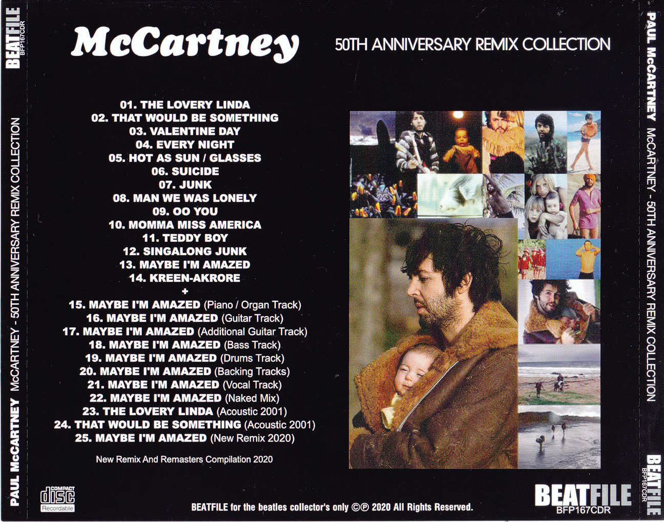 Paul McCartney Cd - McCartney 50th Anniversary Remix Collection