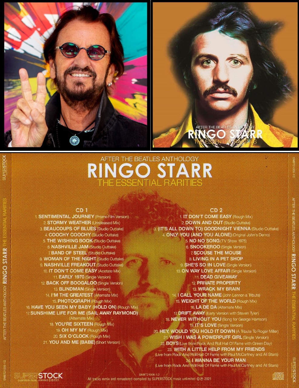 RINGO STARR (2/CD) THE ESSENTIAL RARITIES