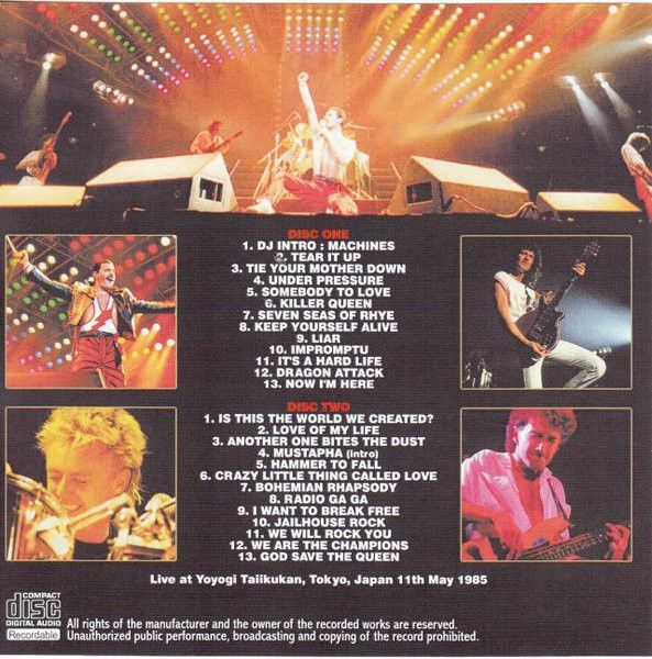 Queen (2/Cd) Definitive Tokyo Final 1985