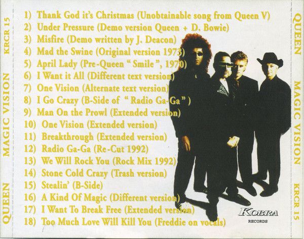 Queen Cd - Magic Vision