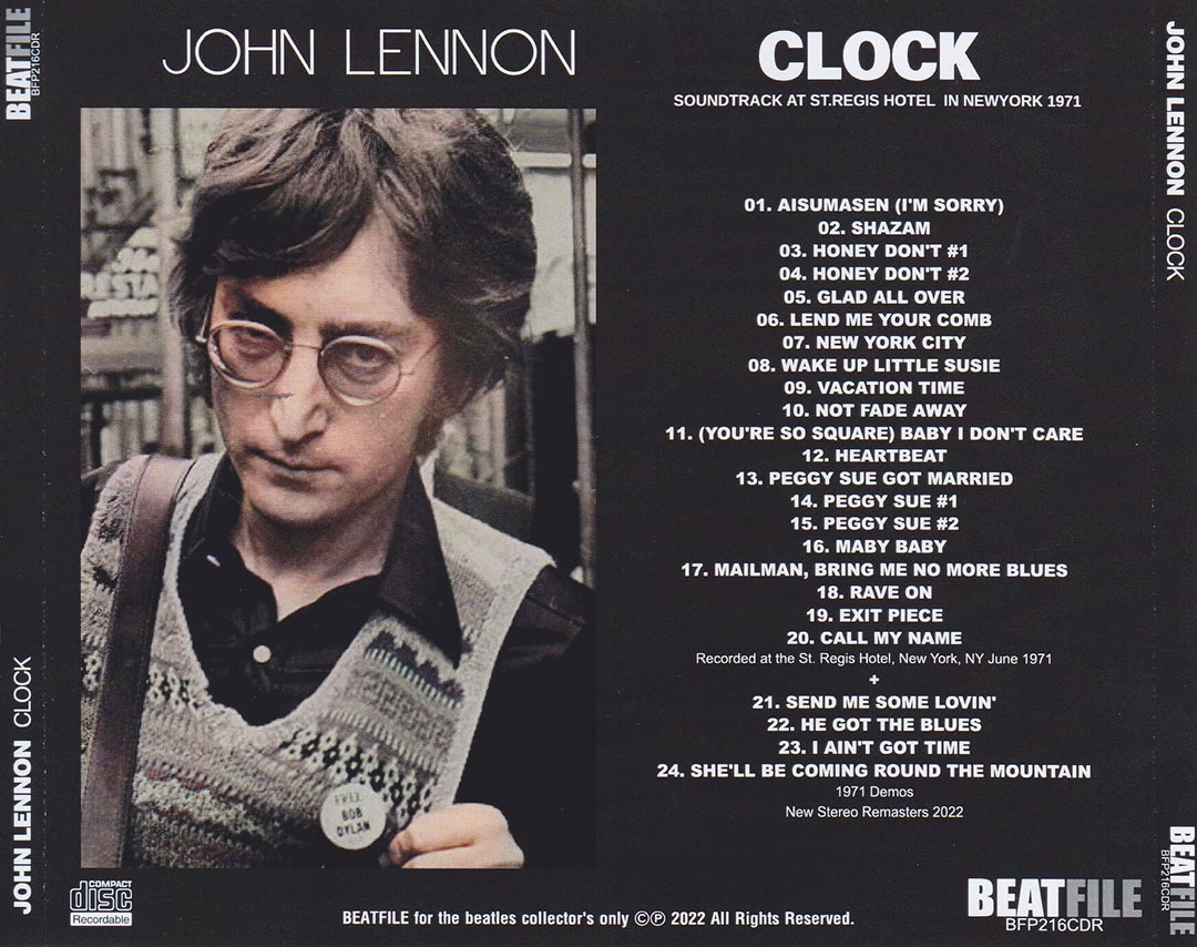 John Lennon Cd - Clock