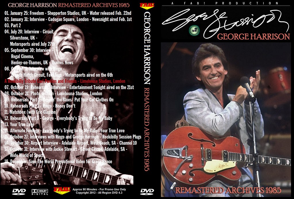 George Harrison 1985