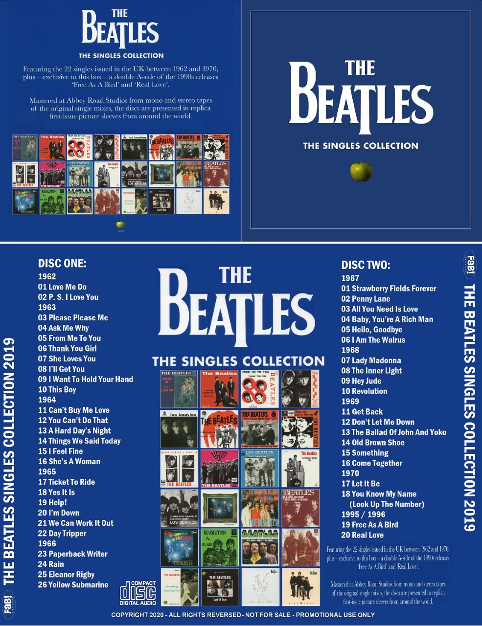 BEATLES SINGLES COLLECTION (2/CD)
