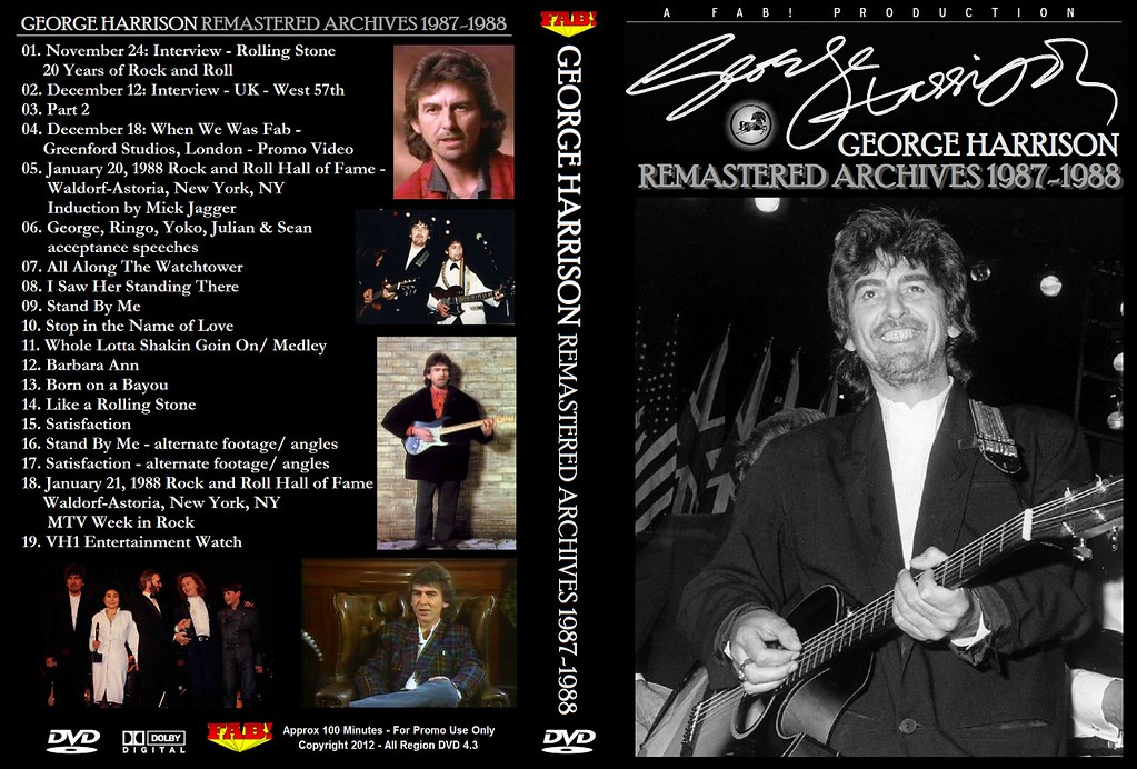 George Harrison 1988