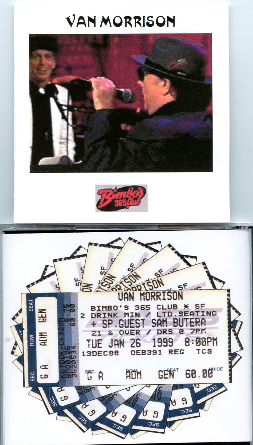 Van Morrison Cd - Bimbo´s San Francisco