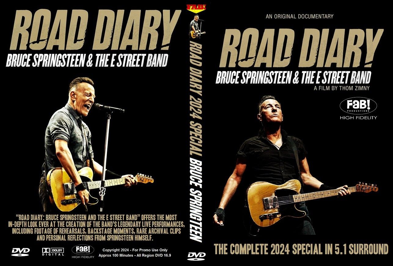 BRUCE SPRINGSTEEN DVD - ROAD DIARY 2024 SPECIAL