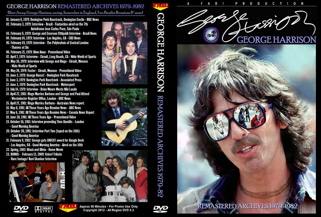 George Harrison 1982