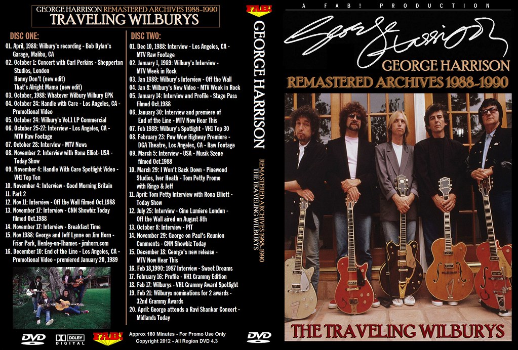 GEORGE HARRISON (2/DVD) REMASTERED ARCHIVES 1988-1990