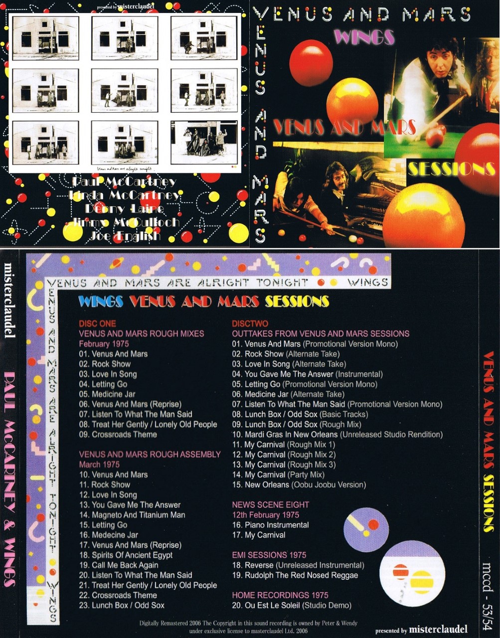 Paul Mccartney And Wings Venus And Mars
