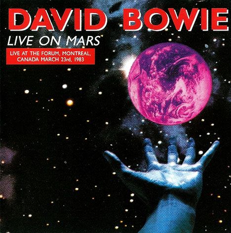 David Bowie Cd - Live On Mars