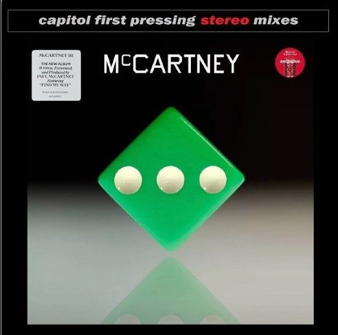 PAUL McCARTNEY CD - McCARTNEY III 2020 Vinyl Pressing