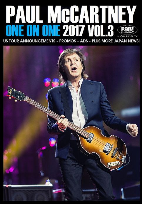 PAUL McCARTNEY ONE ON ONE 2017 VOL.3 DVD