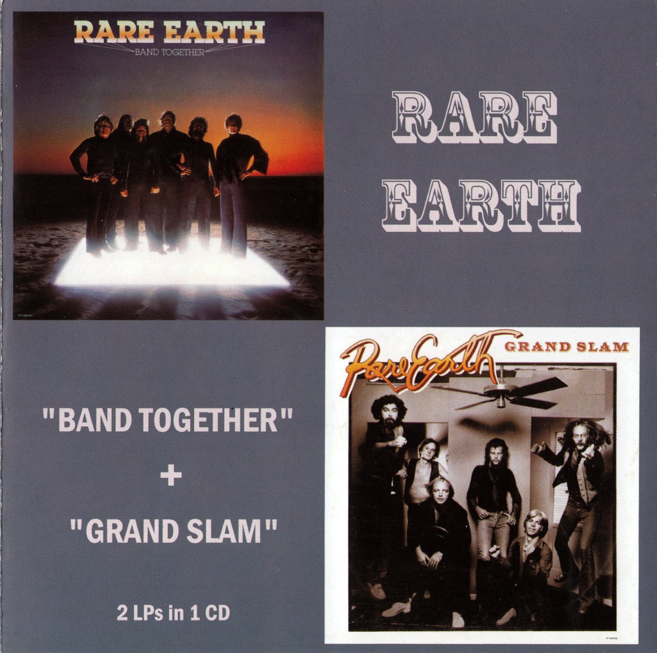 Rare Earth Cd - Band Together/Grand Slam