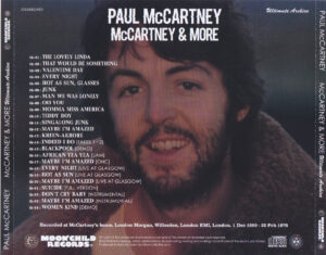 Paul McCartney Cd - McCartney & More