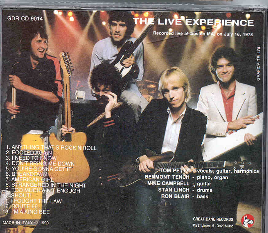 Tom Petty Cd - Breakdown