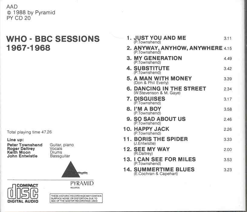 Who Cd - The BBC Files