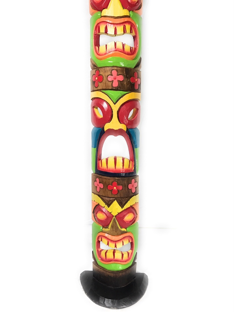 Colorful Tiki Face