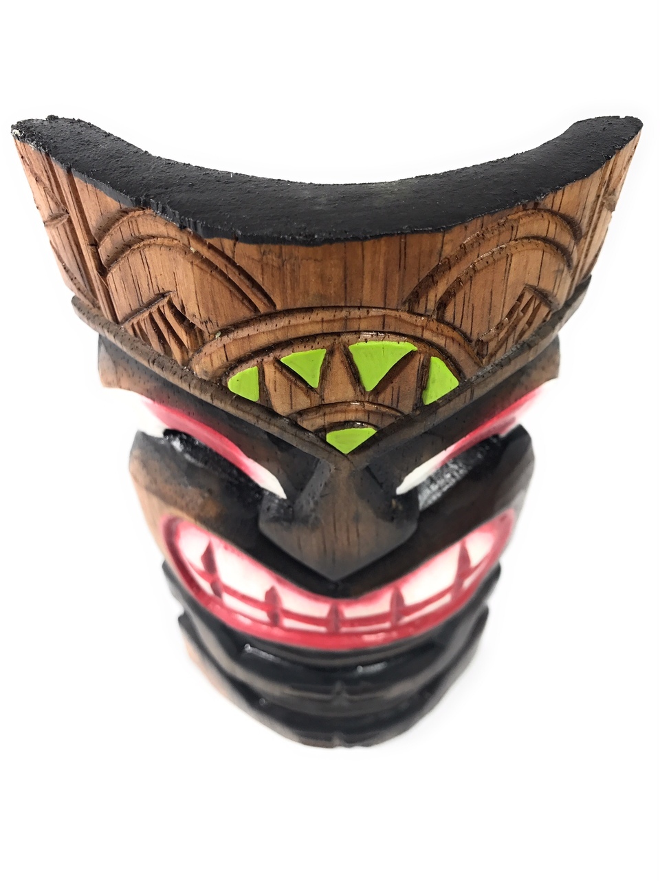 8" Hawaiian SMILEY - Pop Art - Tiki Mask. Gifts with Aloha...