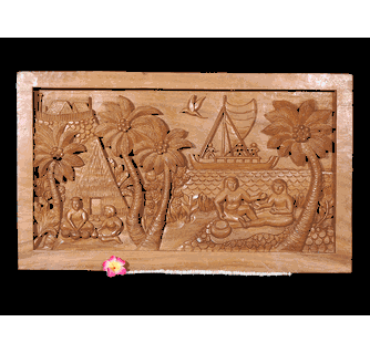 Polynesian Wood Carvings POLYNESIAN LIFESTYLE" ISLAND TREASURE