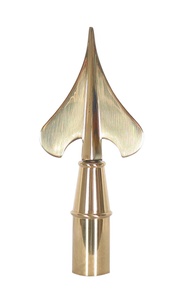 Guidon Pole Indoor Flagpole Spearhead Ornament