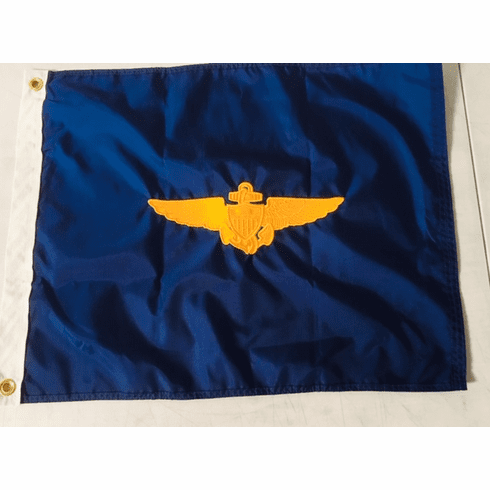 Naval Aviator Pilot wings flags embroidered