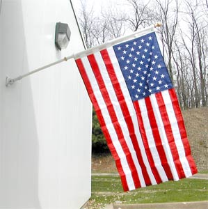 Wall Mounted Flagpole Kits Outdoor Flag kits