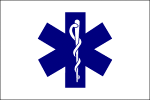 EMS Flags Star of Life Flags Emergency Services Flags