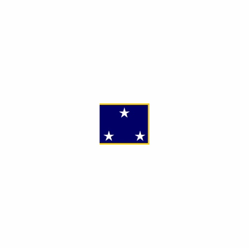 U.S. Navy 3 Star Admiral Flags (Vice Admiral)