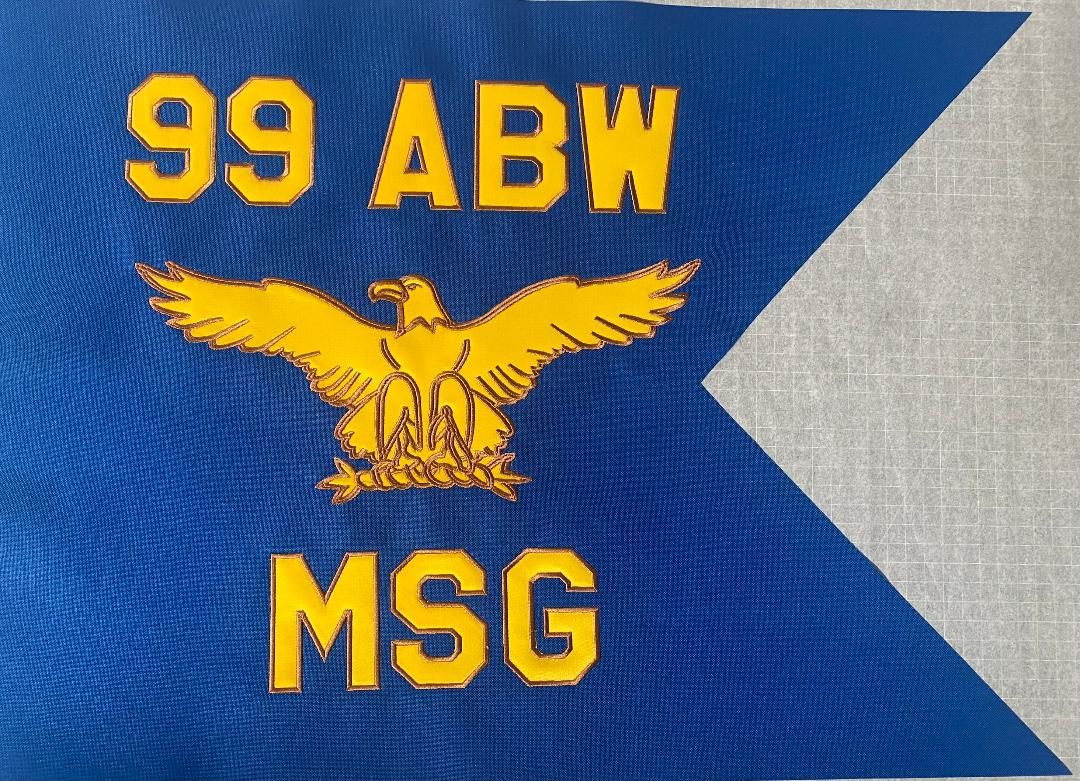 USAF One sided Framable Guidons Flags