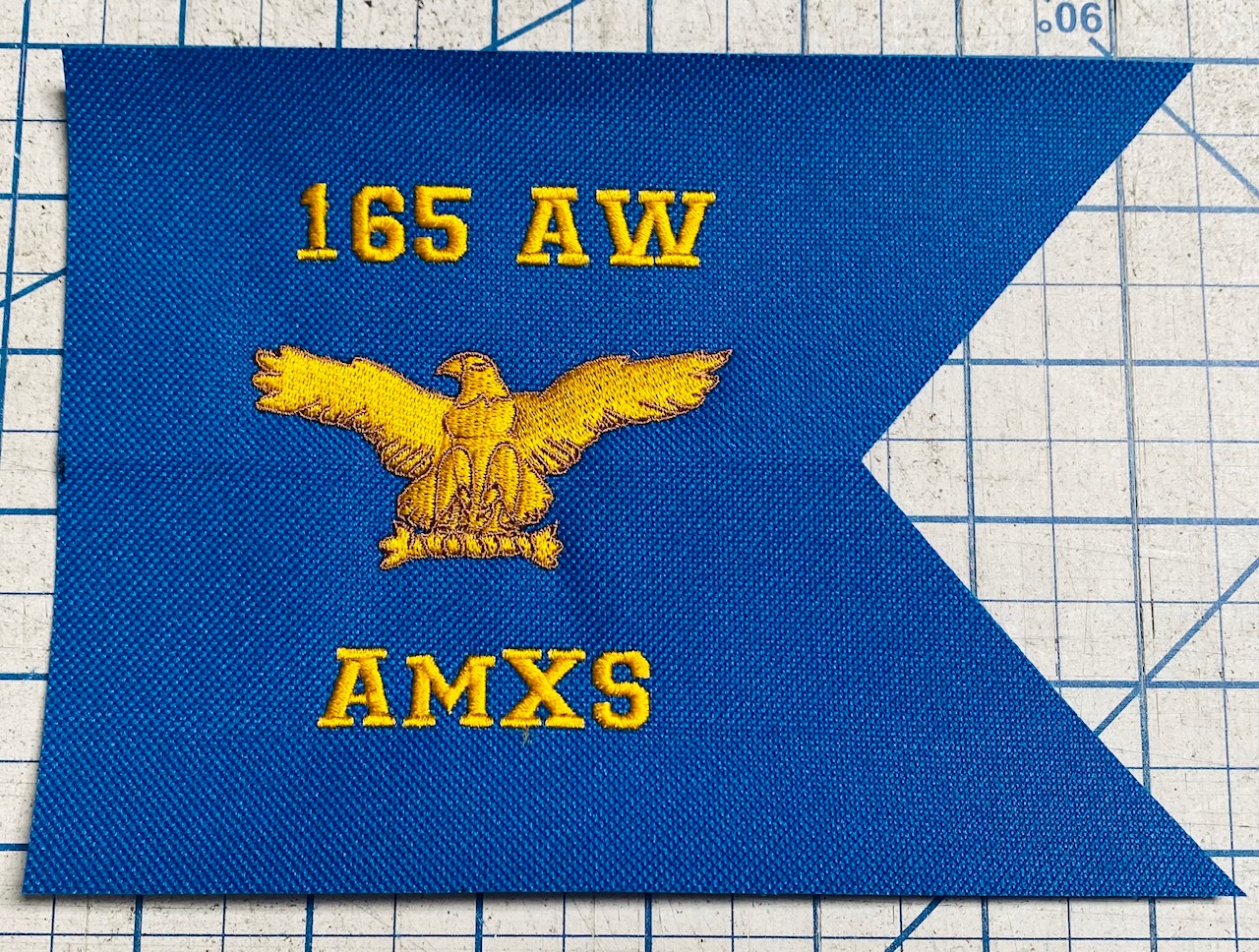 5" x 7" mini USAF Framable Guidons