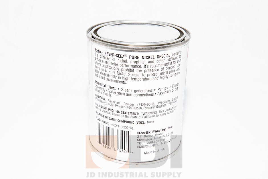 Never Seez NSN-165 Pure Nickel Special Anti-Seize - Anti Seize Compounds