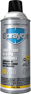 Sprayon LU210 Food Grade Silicone Lubricant - Food Grade Products