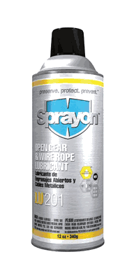 Sprayon LU201 Open Gear and Wire Lube - Spray Lubricants
