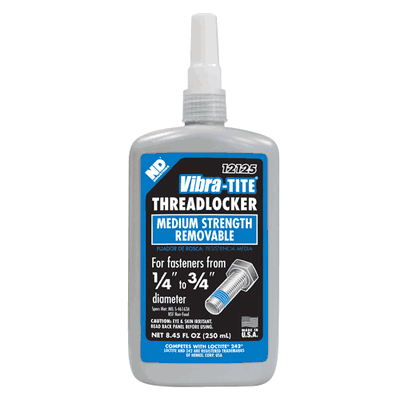 Vibra-Tite 121 Medium Strength Threadlocker 250 ml - Vibra-Tite ...