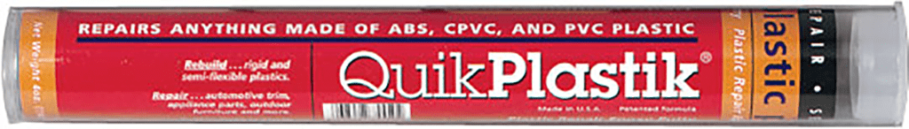 QuikPlastik Epoxy Putty Stick for Plastic Repairs - Polymeric ...