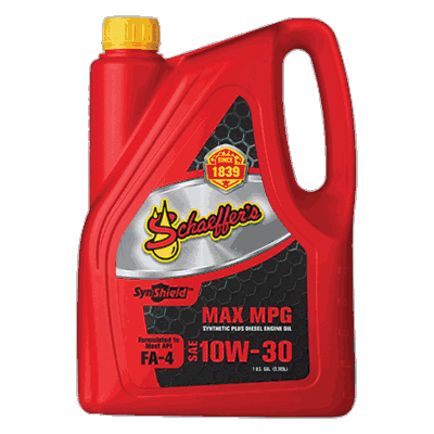 Schaeffer SynShield Max MPG 10W-30 Engine Oil - Schaeffer Oil Products