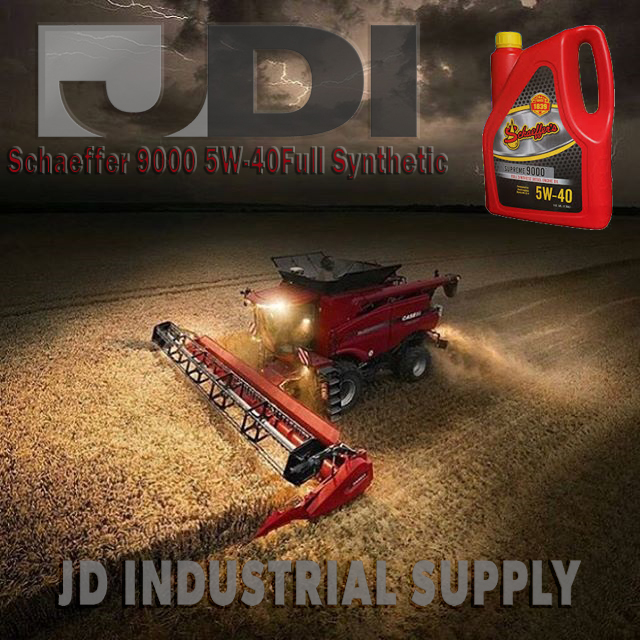 Schaeffer Supreme 9000 SAE 5W-40 Full Synthetic Diesel Engine Oil ...
