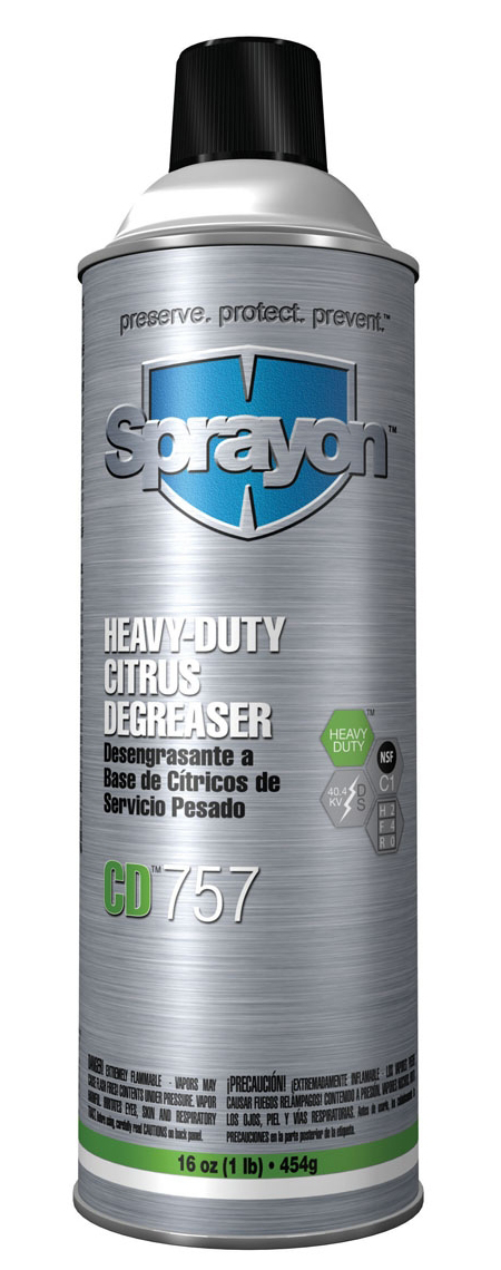 Sprayon CD 757 Heavy-Duty Citrus Degreaser - Sprayon Lubricant Products