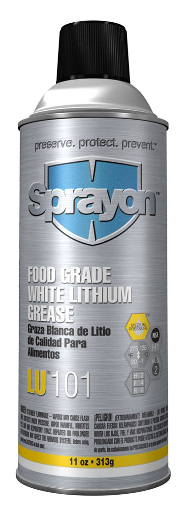 Sprayon LU101 Food Grade White Grease - Sprayon Lubricant Products