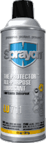 Sprayon LU204 Dry Graphite Lubricant - Spray Lubricants