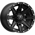 MSA M33 Clutch 12" Black Wheel for Polaris RZR 200 - 12"x7"