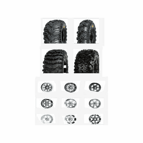 12" UTV Wheel Package with Sedona Tires