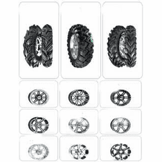 14" Wheel and Tire Packages