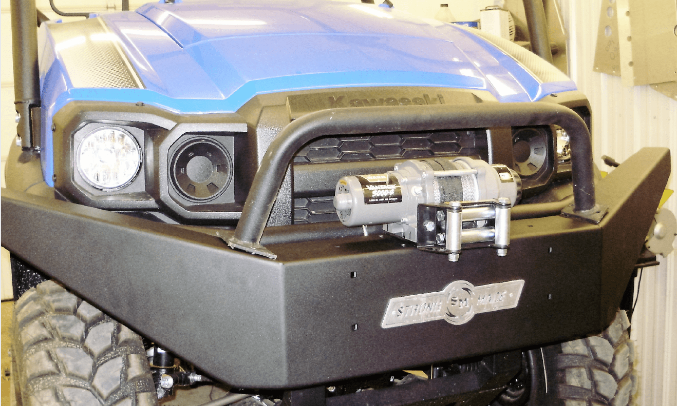 Strong Made Kawasaki Mule SX Winch Series Front Bumper