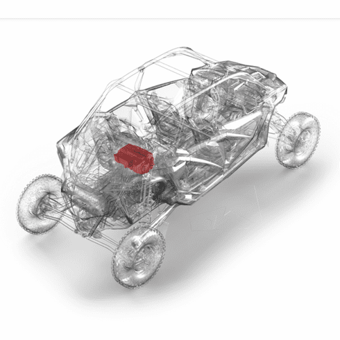 2020-2024 Rear Subwoofer Solution for RZR Models